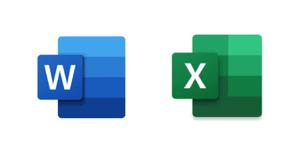 Word and Excel