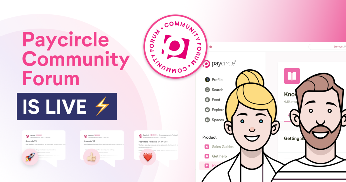 Announcing the launch of the Paycircle User Community Forum!