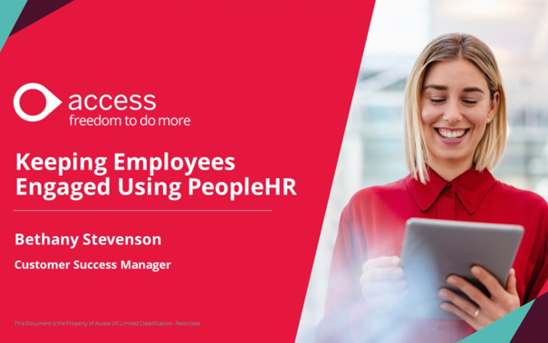 Keeping Employees Engaged Using PeopleHR | Webinar