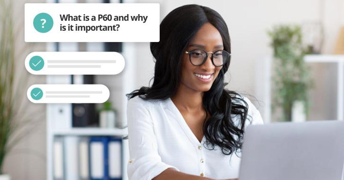 What is a P60 and why is it important?